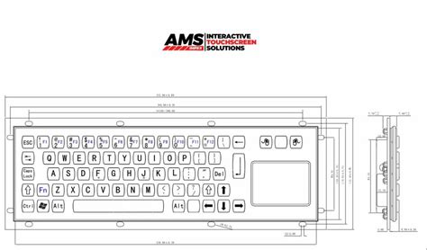Ams Metal Keyboard With Touchpad At ₹ 13000 Industrial Metal Keyboard