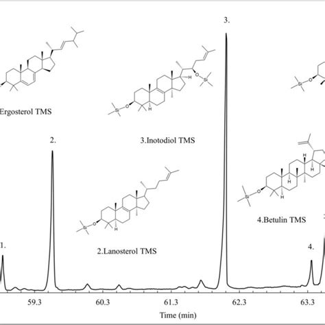 Gcms Chromatogram Of I Obliquus Ase Lipid Extract Ethyl Acetate As