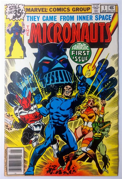 Micronauts 1 6 0 1979 1st Team App Of Micronauts Comic Books Bronze Age Marvel Horror