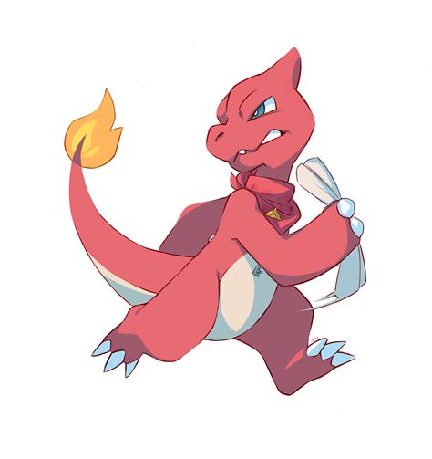 Charmeleon Pokemon Drawn By Salanchu Danbooru