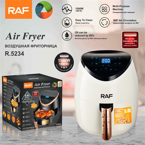 Electric Fryer Digital Air Fryer Raf