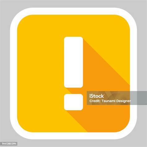 느낌표 주의 표시 주의 아이콘 위험 경고 기호 벡터 표시 기호 노란색 스타일 화이트 스트로크 디자인 격리된 아이콘입니다 0명에