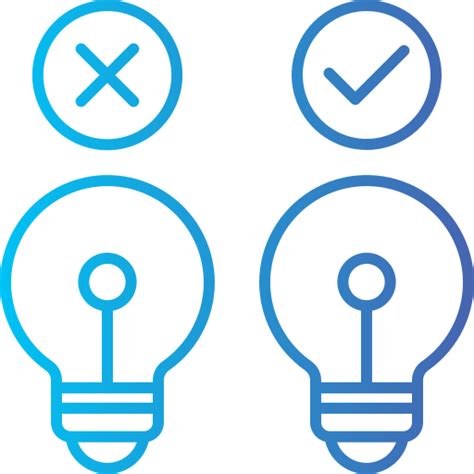 Hypothesis Generic Gradient Outline Icon
