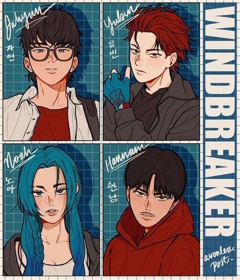 Windbreaker Fanart Windbreaker Character Windbreaker Sketch