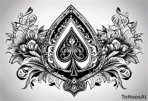 Queen Of Spades Tattoo Idea Tattoosai