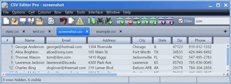 CSV Editor Pro Screenshots