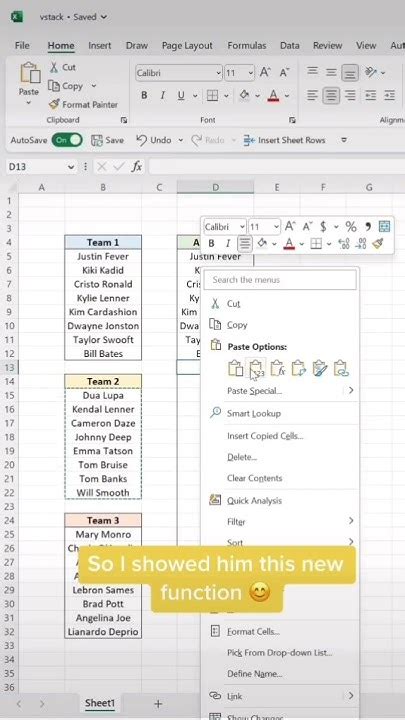 how to combine array in excel youtube