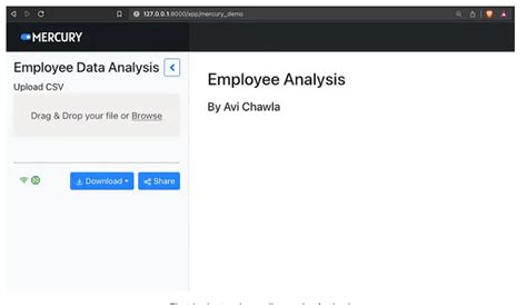 程序员 使用 Mercury 直接从 Jupyter 构建 Web 程序 个人文章 Segmentfault 思否