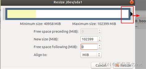 Ubuntu——扩展磁盘空间,可视化软件简单很多ubuntu扩展磁盘空间 Csdn博客 Ubuntu——扩展磁盘空间,可视化软件简单很多ubuntu扩展磁盘空间 Csdn博客