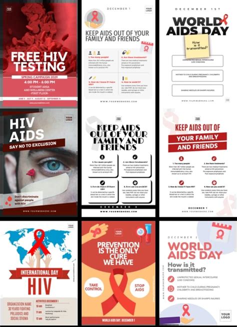 Customize A Hiv Awareness Poster