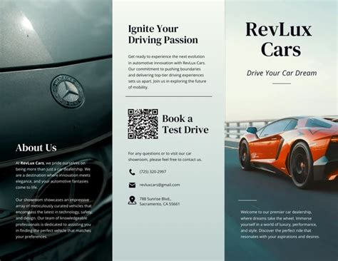 Car Brochure Template Venngage