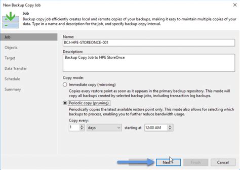 hpe how to configure veeam backup and replication with hpe storeonce and