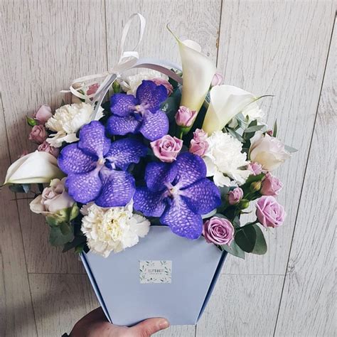 Сумочка с орхидеей «Вандой и каллами — Elitbuket