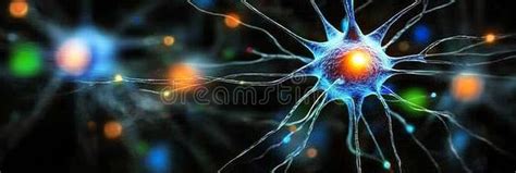 Interconnected Neurons Synaptic Transmission Visualization Complex