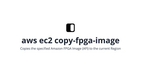 Aws Ec2 Copy Fpga Image Fig