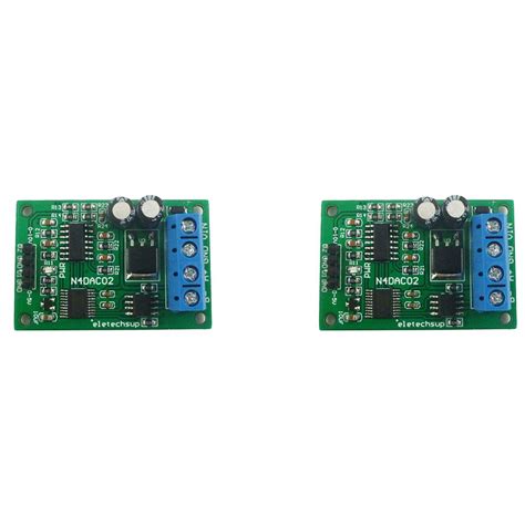 2x Dc 12v 0 5v 0 10v Voltage Signal Generator Converter Module Rs485 Modbus Rtu For Plc