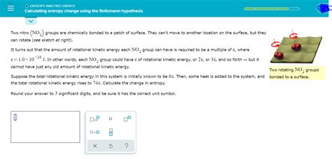 Solved O ENTROPY AND FREE ENERGY Calculating Entropy Change Chegg