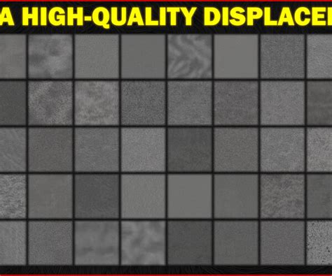 Artstation 100 Ultra High Quality Fur Displacements Fur Alpha