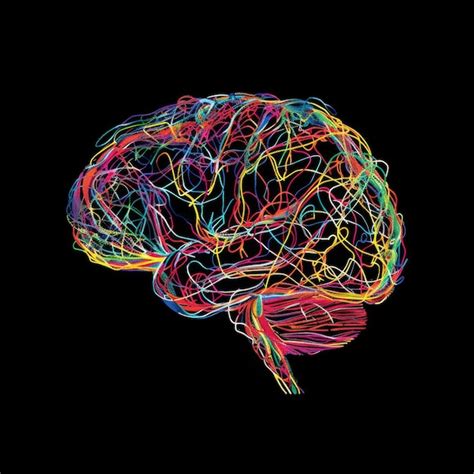 Premium Photo Illustration Of A Neon Brain With Neural Connections Artificial Intelligence