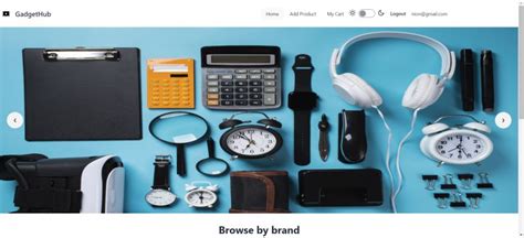 gadgethub project react react and firebase nadim mahmud nion