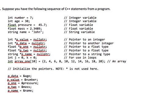 Suppose You Have The Following Sequence Of C Chegg Com