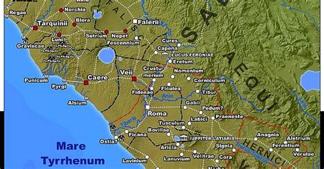 Map Of The Ancient Latium Region Imgur