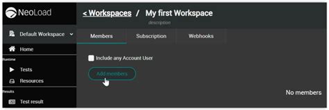 Manage Workspace Members