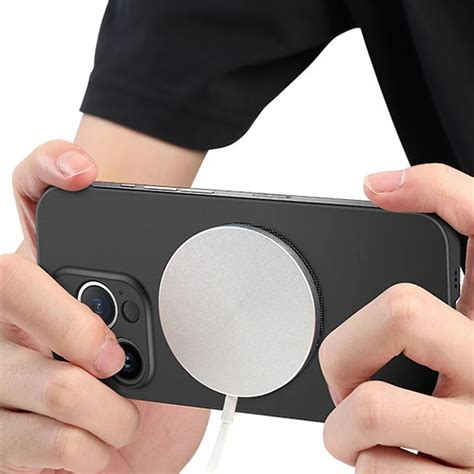 Ultra Thin Hard Pc Magnetic Frameless Phone Case For Magsafe Iphone 15