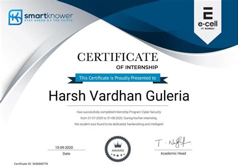 harsh vardhan guleria on linkedin internship cybersecurity experience