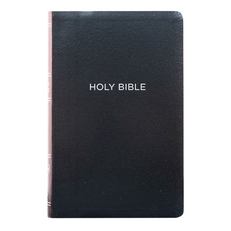 Nkjv Thinline Reference Bible Red Letter Edition Black Imitation