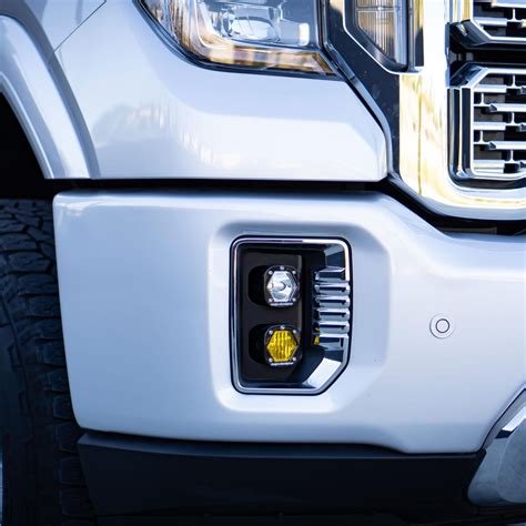 Gmc S1 Dual Fog Pocket Light Kit Gmc 2020 22 Sierra 2500hd 3500hd