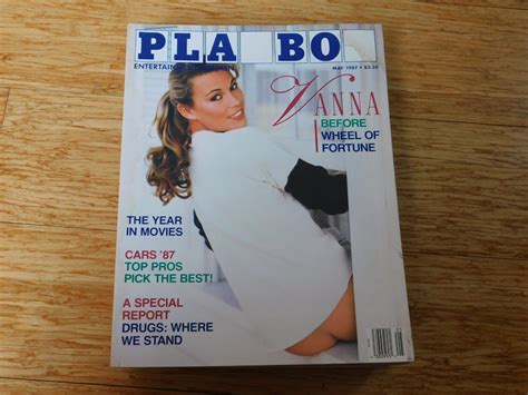 Playboy Magazine May 1987 Vanna White Centerfold Intact 4642308823