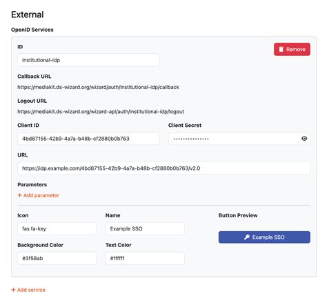 Authentication Settings Data Stewardship Wizard 4 22 Documentation