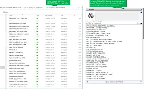 Component Name Change Does Not Take Effect Pro SketchUp Community
