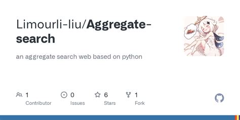 GitHub Limourli Liu Aggregate Search An Aggregate Search Web Based On Python