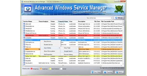 Programtips Advanced Windows Services Manager 6 0 Datormagazin