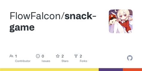 GitHub FlowFalcon Snack Game