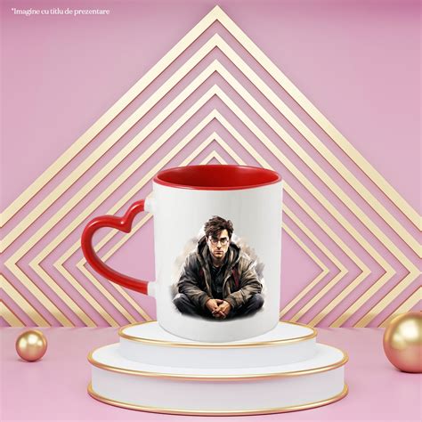 Чаша Хари Потър Измислен герой Любители на филми Многоцветна 330 Ml Керамика с дръжка