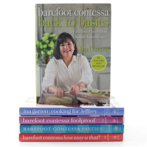 First Edition Barefoot Contessa Cookbooks By Ina Garten