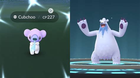 Pokemon Go Can Cubchoo Be Shiny