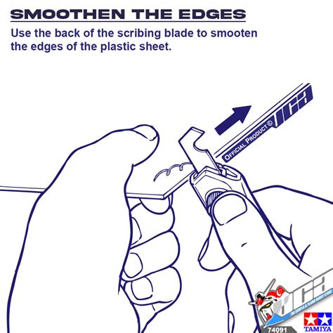 Tamiya Craft Tools 74091 Plastic Scriber Ii Vca Gundam Singapore