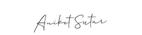 95 Aniket Sutar Name Signature Style Ideas Good E Signature