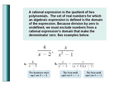 Section P 6 Rational Expressions Rational Expressions A