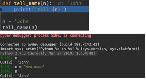 Overwrite Variable In Console Debugger Mode In Pycharm 2019 2 4 Without Using Evaluate