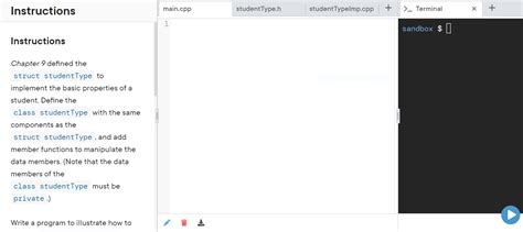 Solved Cinstructionschapter 9 Defined The Struct