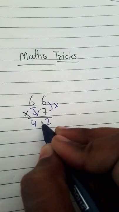 Maths Trick Fastmultiply Mathstricks Easymathtricks Mathematics