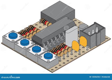 Lanc Controller Stock Illustration Illustration Of Objects 12036256