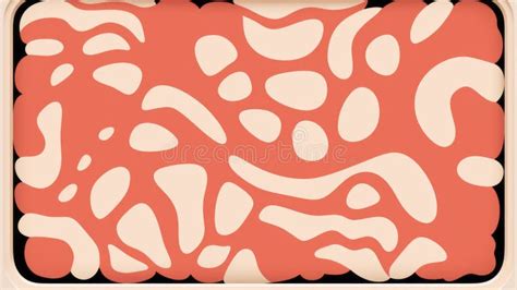 An Image Of An Abstract Pattern On A Square Tile Stock Illustration