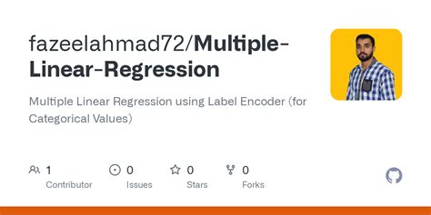 Github Fazeelahmad Multiple Linear Regression Multiple Linear Regression Using Label