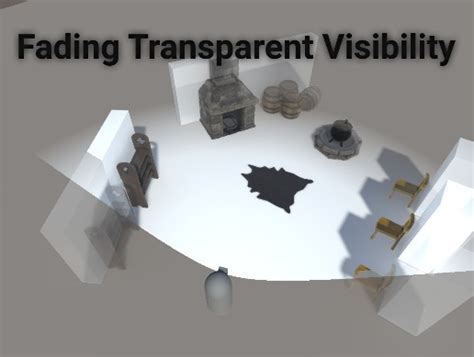 Fading Transparent Visibility 시각 효과 셰이더 Unity Asset Store